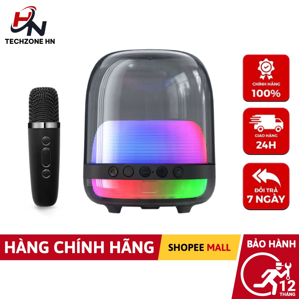 Loa Bluetooth N29 Kèm Micro, Bass Mạnh, Âm Thanh Rõ, Full Box, Loa Hát Kèm Mic Bluetooth 5.0 ...