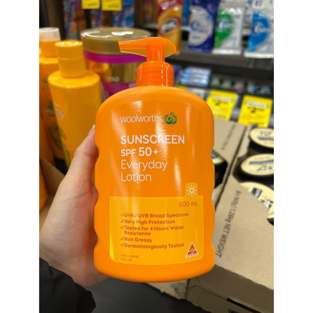 [CHÍNH HÃNG] Kem Chống Nắng Woolworths Suncreen SPF 50+ Everyday Lotion ...