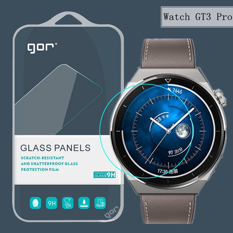 Bộ 3 Miếng Kính cường lực Gor Huawei Watch GT3 Pro 46mm trong suốt ...