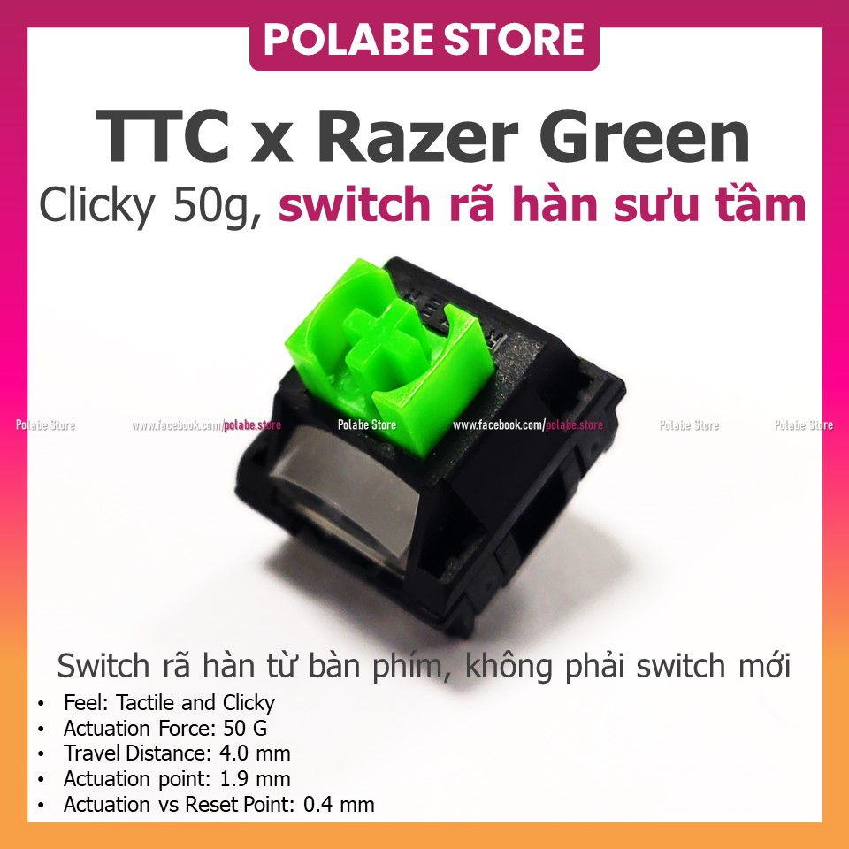 KAILH BOX WHITE V2 clicky switch công tắc bàn phím cơ Kailh Glazed Jade ...