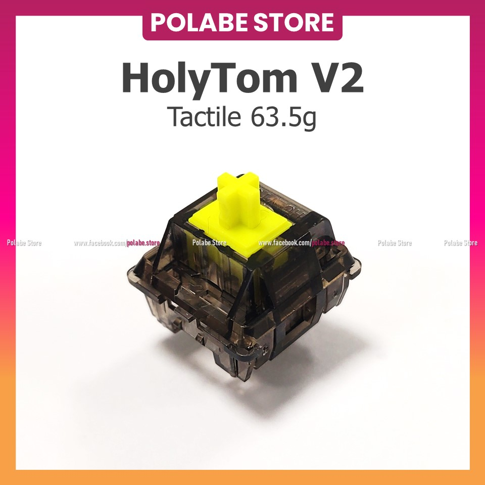 Công tắc Huano Holy Tom RT Holy Tom v2 tactile switch bàn phím cơ Holy Jerry v1 - Polabe Store ...