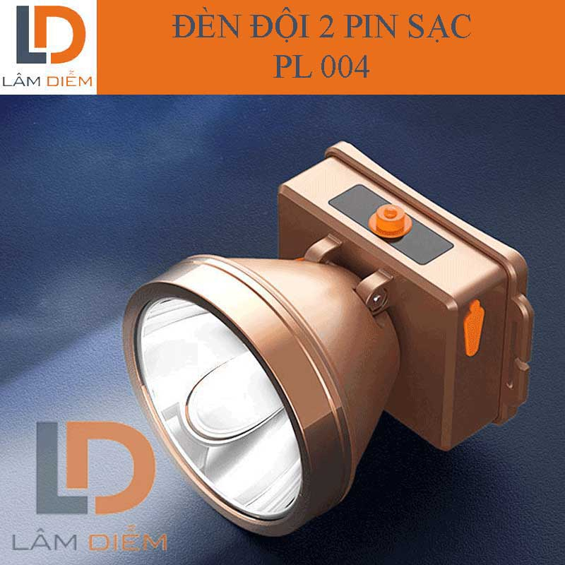 ĐÈN PIN SẠC ĐỘI ĐẦU 100W 2 PIN LED SIÊU SÁNG LD004 | Shopee Việt Nam