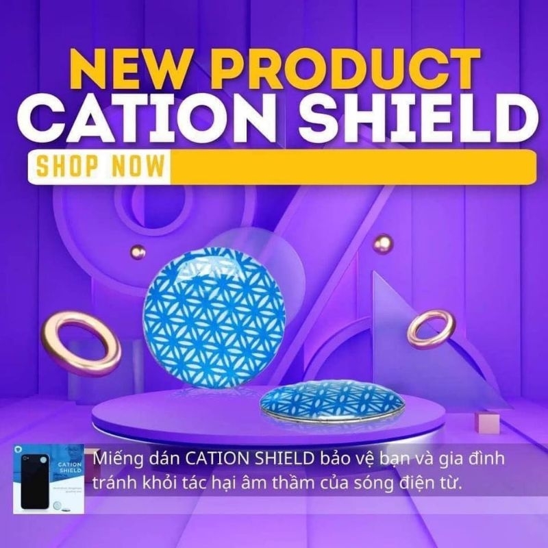 Nút Cation Shield miếng dán chắn sóng điện từ | Shopee Việt Nam