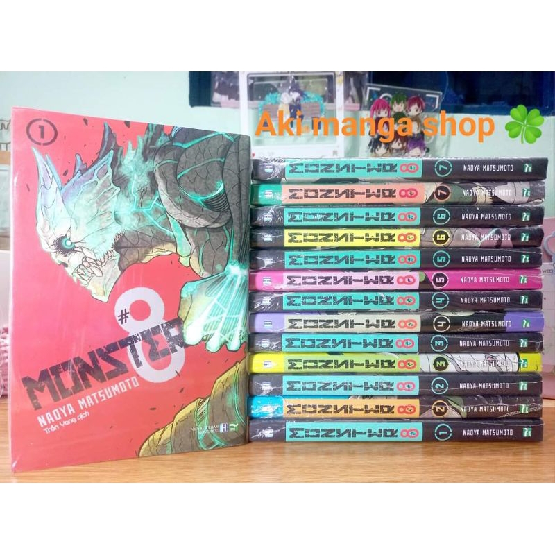 Combo Monster #8 1-10 tập (Bản đặc biệt tuỳ Ver) | Shopee Việt Nam