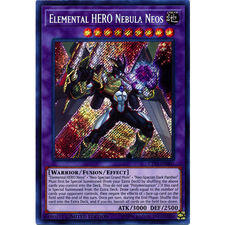 Thẻ bài Yugioh - TCG - Elemental HERO Nebula Neos / CT15-EN001 ...