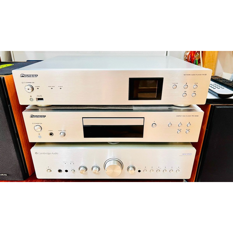 Bộ DAC Pioneer N-50 32Bit network chơi nhạc Server Airplay dòng cao cấp ...