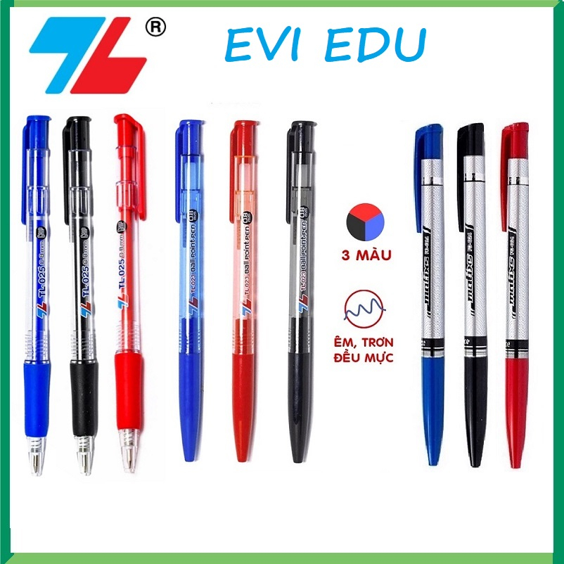 [Hàng chính hãng] Bút bi Thiên Long TL-023 / TL-025 / FO-024 ngòi 0.7mm ...