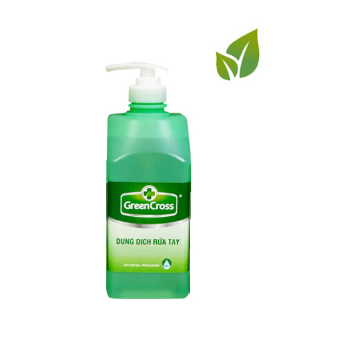 Dung dịch - Gel rửa tay sát khuẩn Green Cross 500ml | Shopee Việt Nam