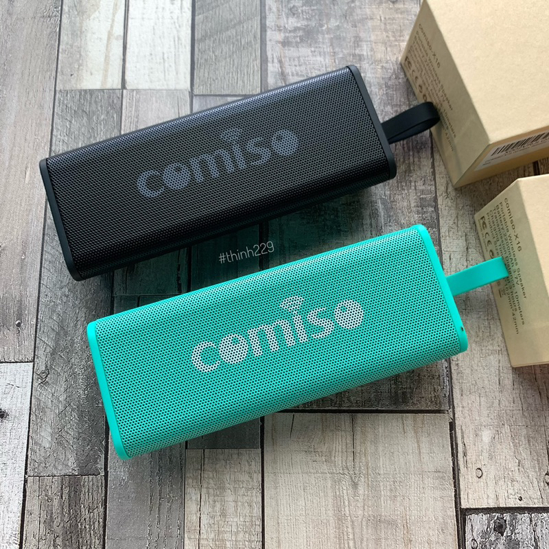 Loa bluetooth COMISO X16 fullbox new 100%, kháng nước. | Shopee Việt Nam