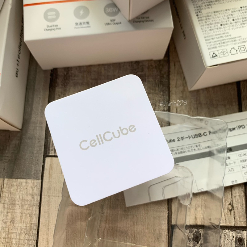 Sạc CellCube PD max 36w ( 02 Cổng Sạc Type C ) | Shopee Việt Nam