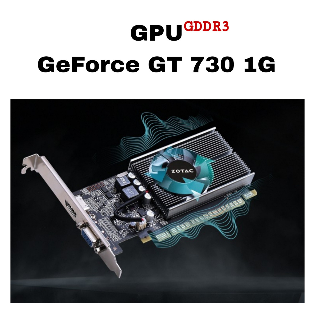 Card đồ họa GPU Geforce GT730 1GB GDDR3 | Shopee Việt Nam