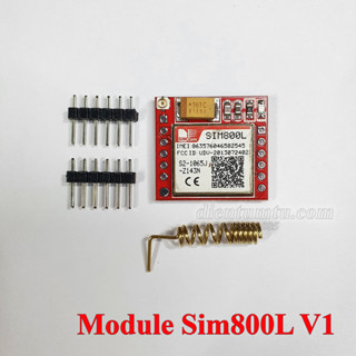 Mạch - Module Sim 800L Sim800L V1 V2 (3.7V - 4.2V) GMS GPRS | Shopee ...