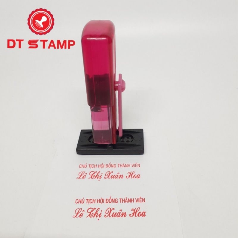 Con dấu flash USB bỏ túi - F722. Khắc dấu tên, dấu chức danh kích thước ...