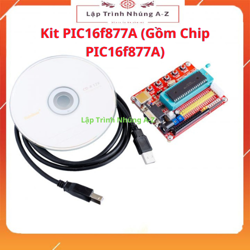 [Lập Trình Nhúng A-Z][G41] Kit PIC16f877A (Gồm Chip PIC16f877A ...