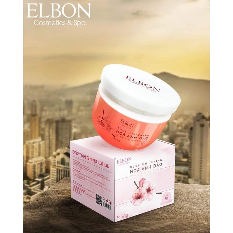 Kem body Whitening Hoa anh đào Elbon | Shopee Việt Nam