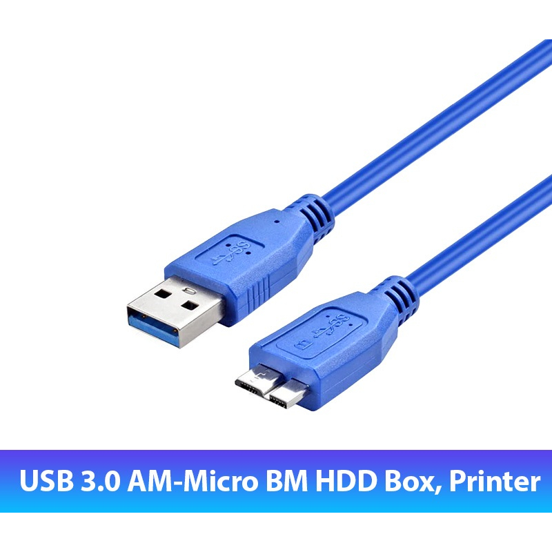 Cáp USB 3.0 to Micro B 1,5M cho HDD Box | Shopee Việt Nam