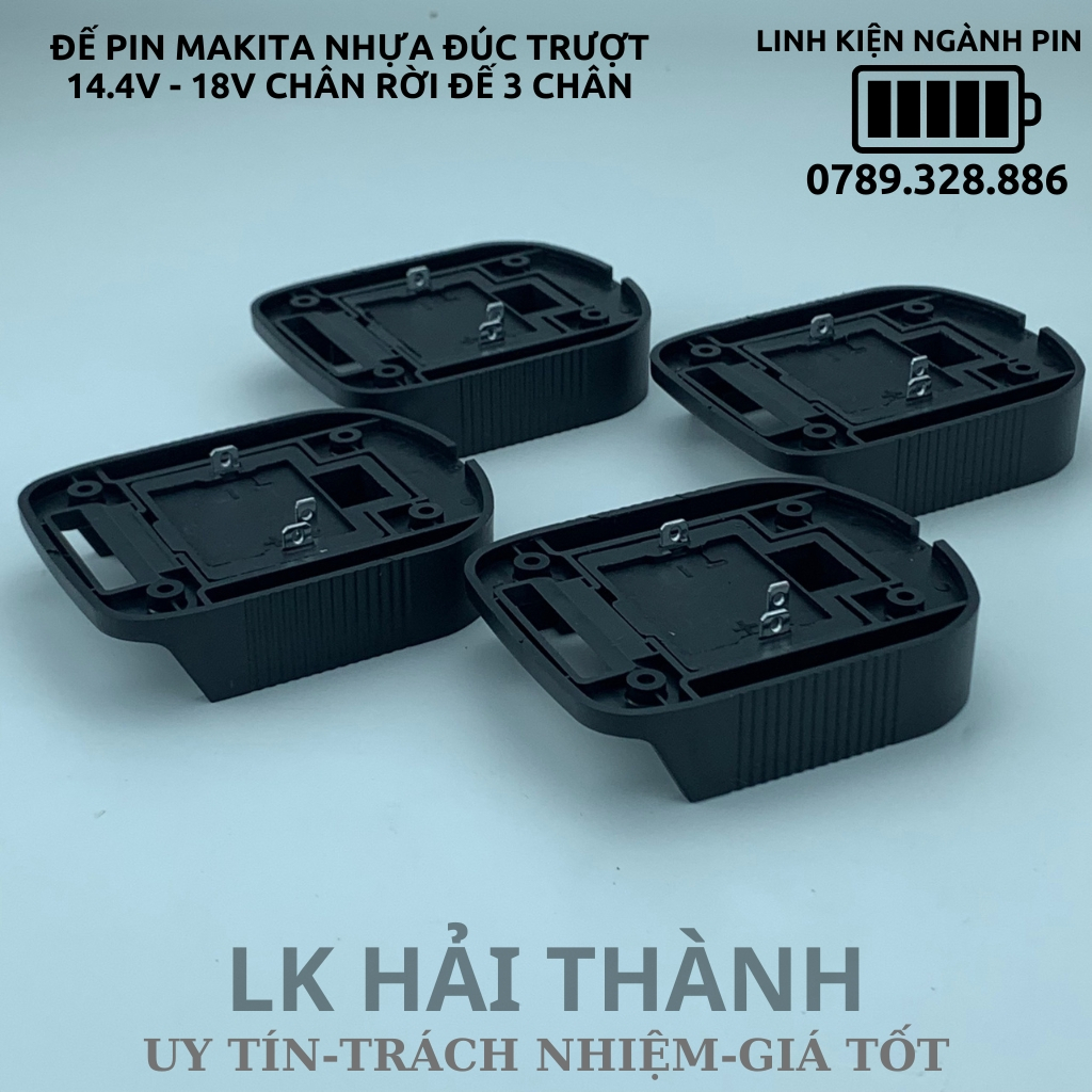 Đế pin makita 14v 18v nhựa đúc đế 3 chân | Shopee Việt Nam