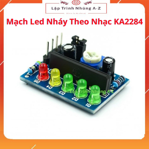 [Lập Trình Nhúng A-Z][G36] Mạch Led Nháy Theo Nhạc KA2284 | Shopee Việt Nam