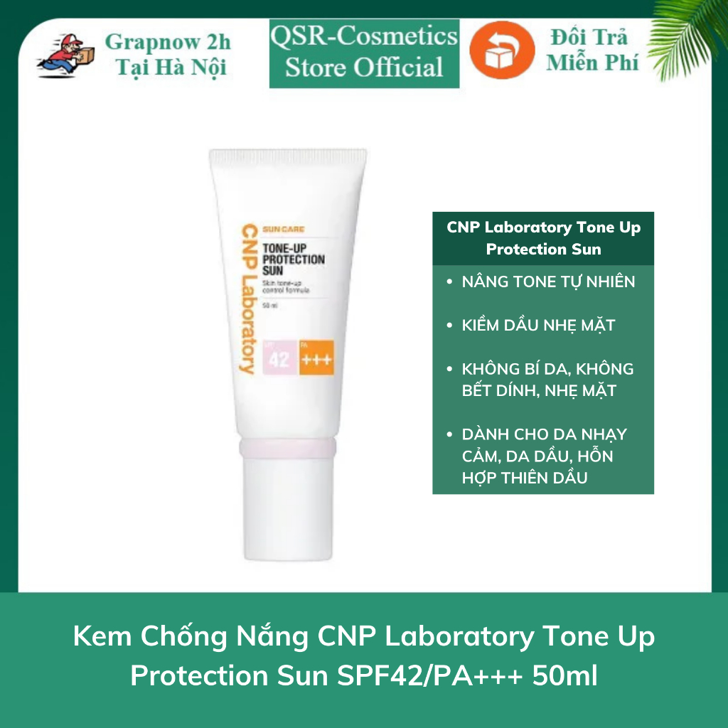 Kem Chống Nắng CNP Laboratory Tone Up Protection Sun SPF42/PA+++ 50ml ...
