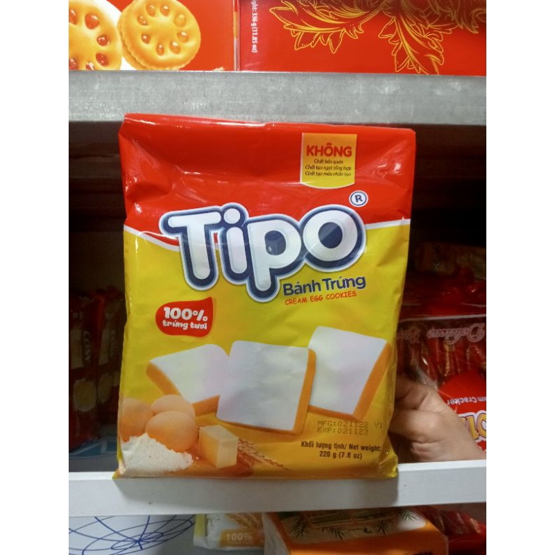 Bánh TiPo trứng _(220gr) | Shopee Việt Nam