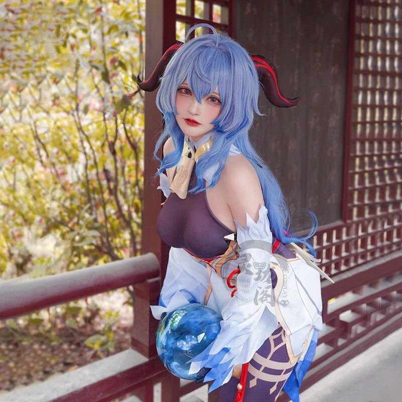 ( Oder ) Trang phục cosplay Ganyu Genshin impact | Shopee Việt Nam