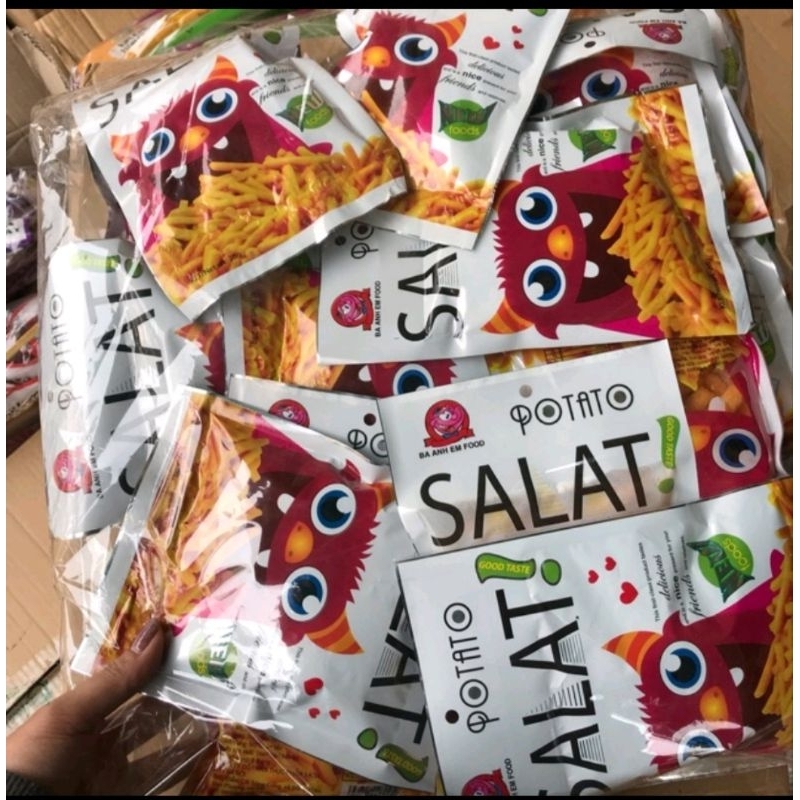 sỉ 1 bịch 30 gói snack bim bim SALAT | Shopee Việt Nam