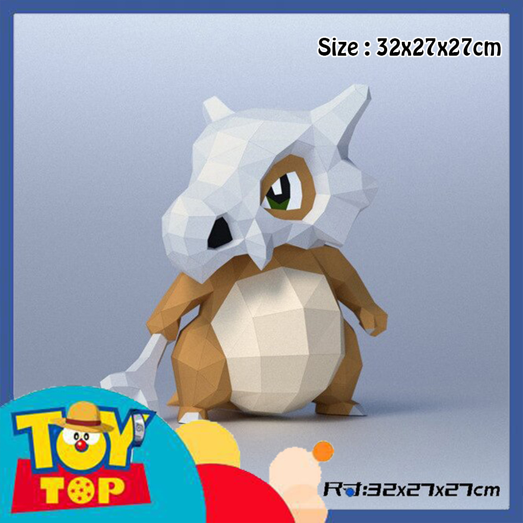 [Lẻ 1 mẫu] Bộ thủ công mô hình giấy 3D papercraft dạng Polygon các mẫu ...