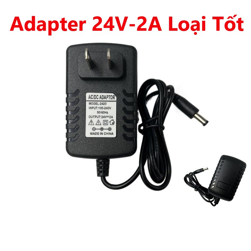 Nguồn Adapter 24V 1A 2A Đầu Jack DC 5.5*2.1mm | Shopee Việt Nam