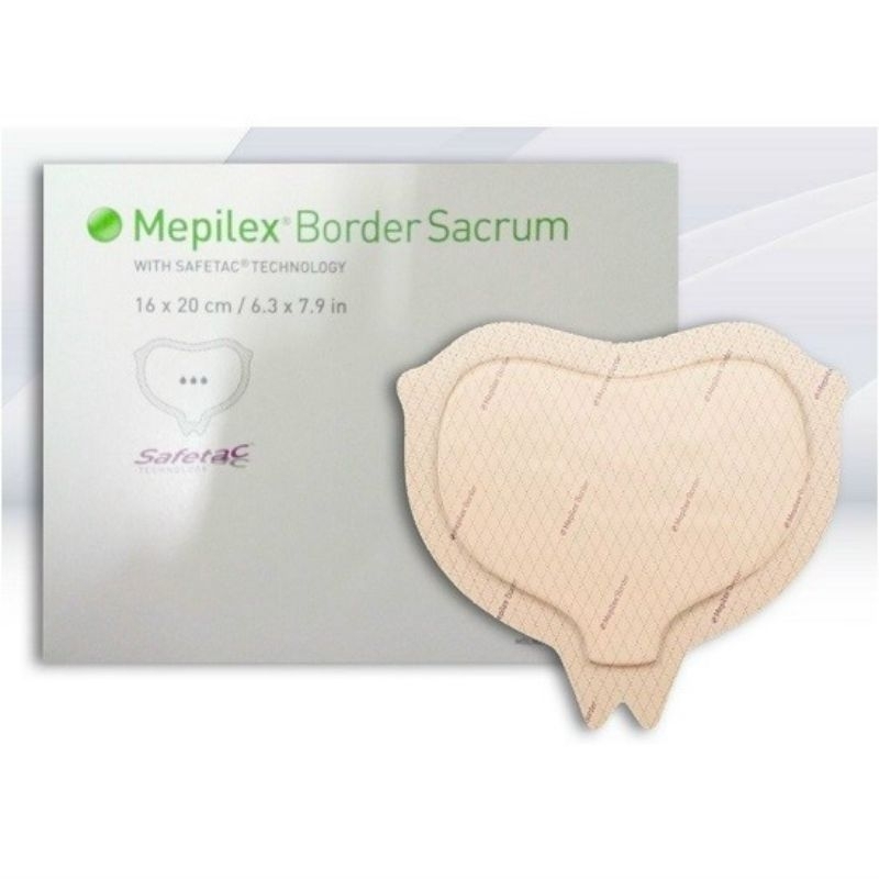 Băng vết thương cho vùng cùng cụt Mepilex Border Sacrum (Molnlycke ...