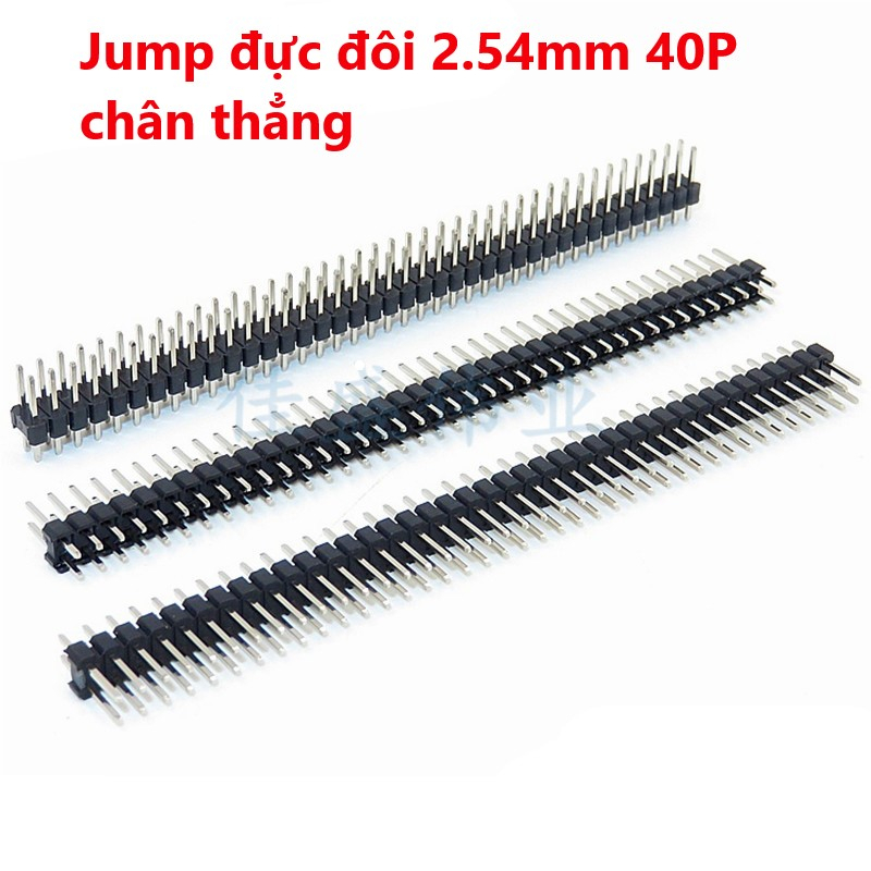Jump đực đôi 2.54mm 40P chân thẳng | Shopee Việt Nam