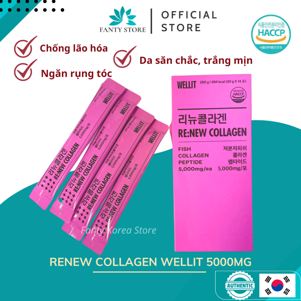 [Hàng móp hộp] Collagen WELLIT Hàn Quốc | Shopee Việt Nam