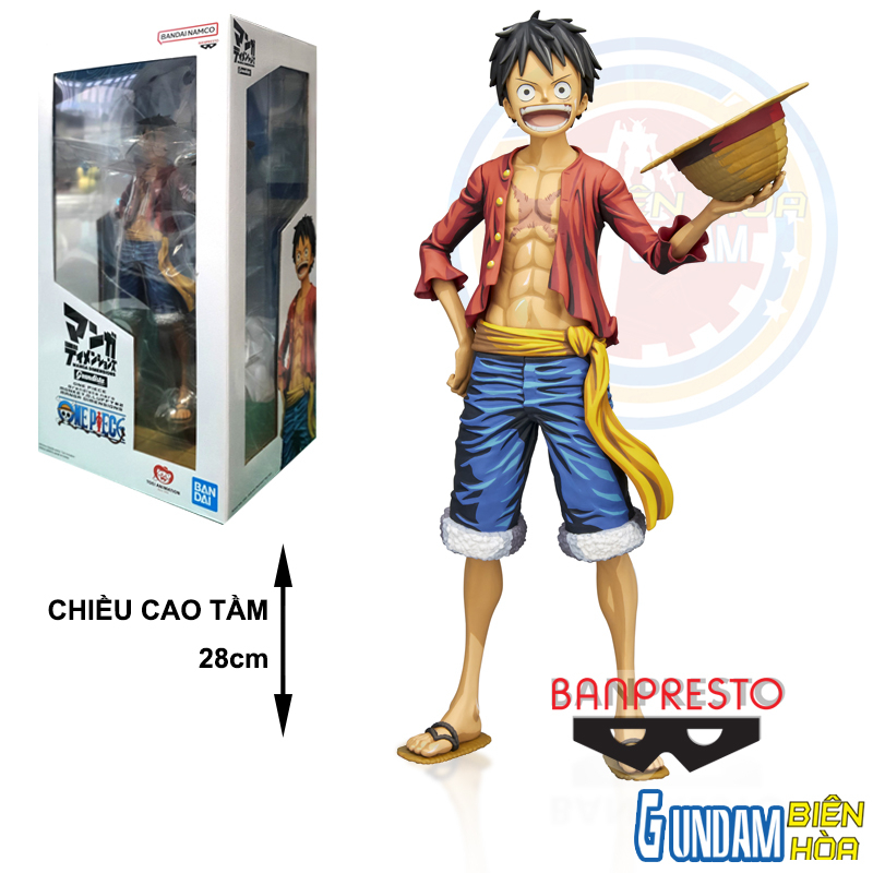 Mô hình Figure Banpresto ONE PIECE GRANDISTA NERO MONKEY. D. LUFFY [MANGA DIMENSIONS] | Shopee ...