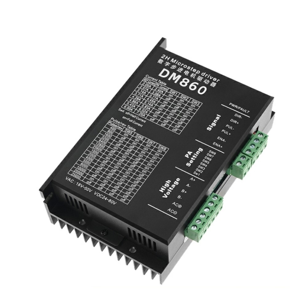 Driver DM860 DM860H chất lượng cao điều khiển động cơ bước 2 pha dòng ...