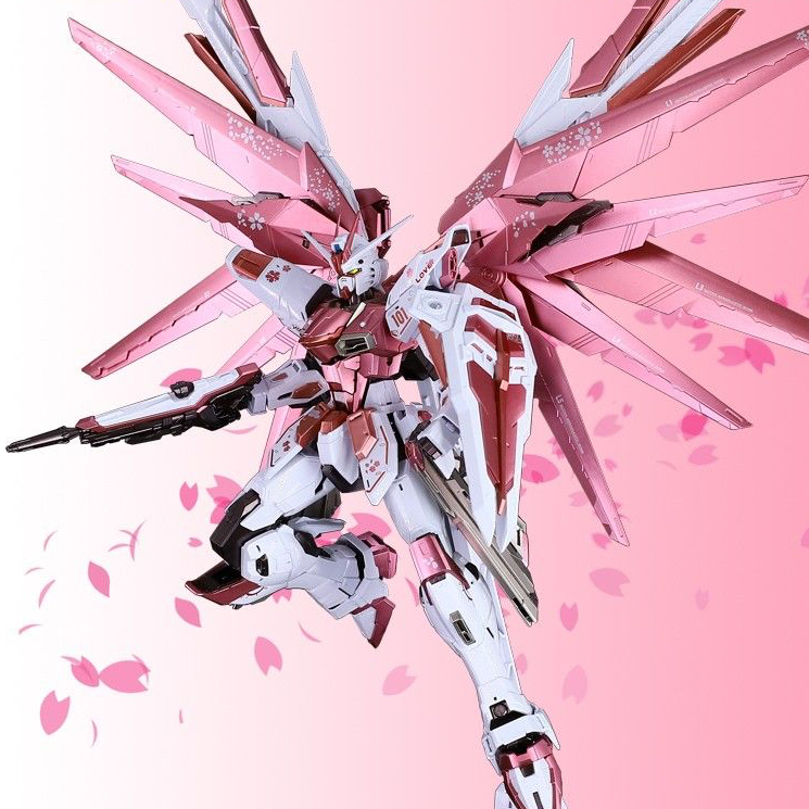 Mô hình lắp ráp Bandai: Pink Sakura Freedom 2.0 Gundam | Shopee Việt Nam