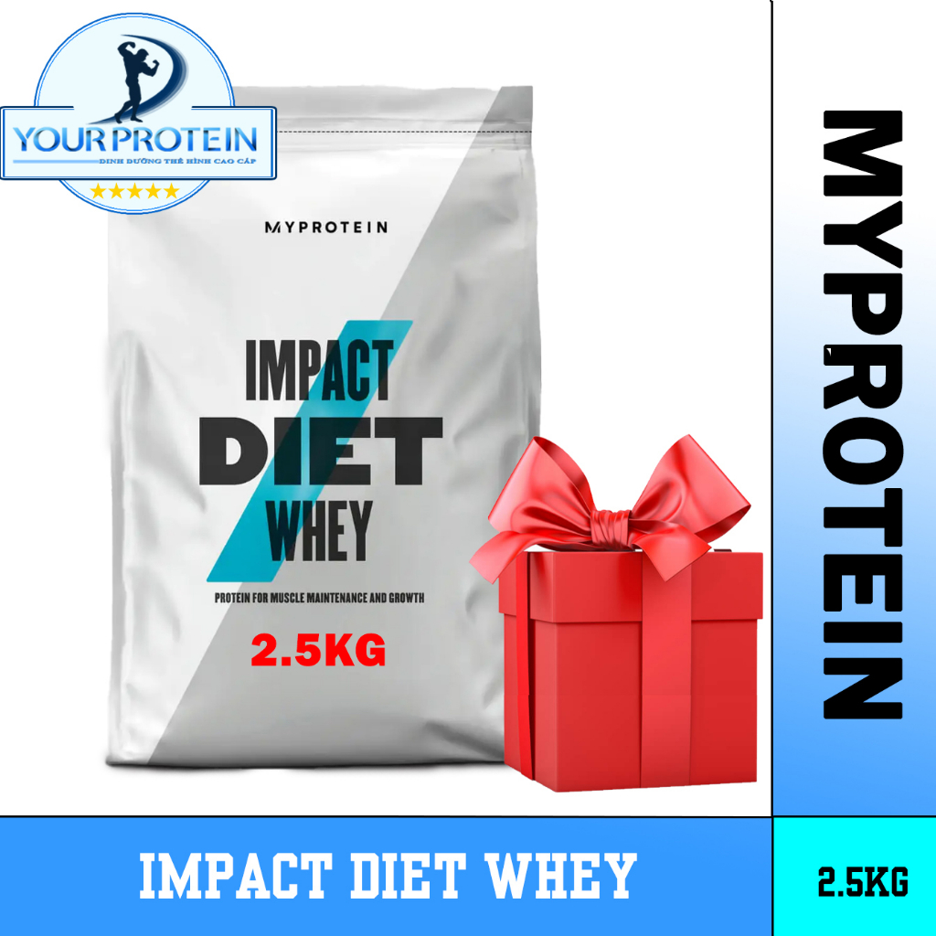 Myprotein - Impact DIET Whey 2.5kg > IB CHỌN VỊ KHÁCH NHÉ | Shopee Việt Nam