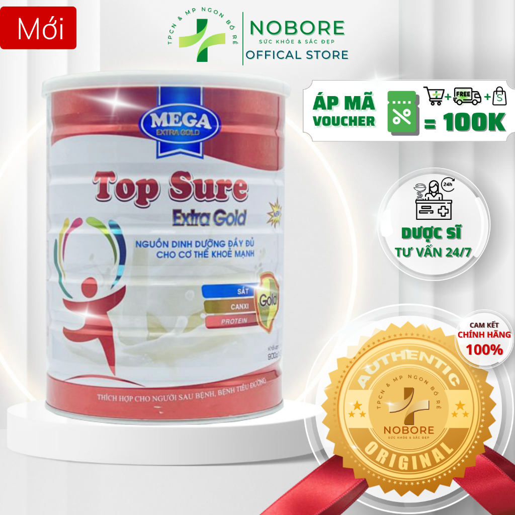 Sữa Y Tế Top Sure Extra Gold (Hộp 900g) Hồi Phục Sức Khỏe Người Sau ...