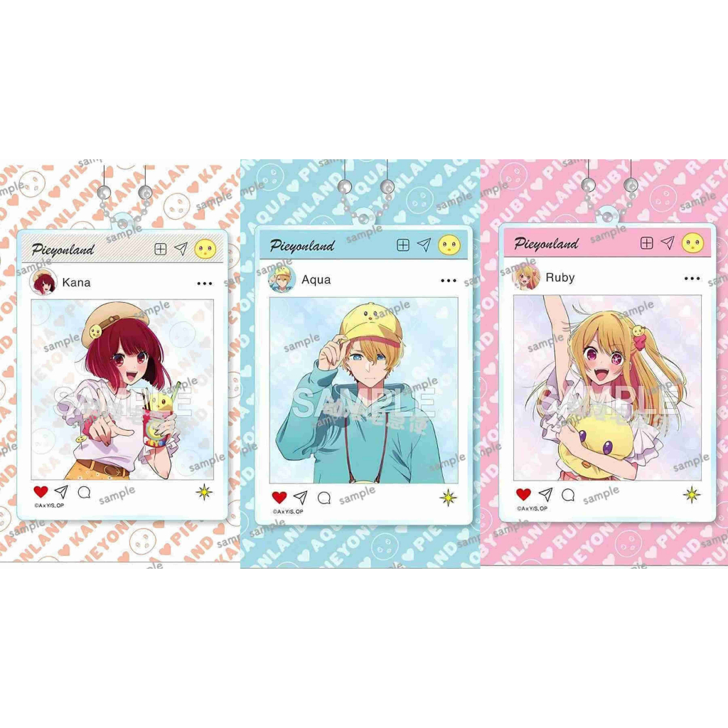 Móc khóa in hình OSHI NO KO Đứa Con Của Thần Tượng ver INSTA anime ...