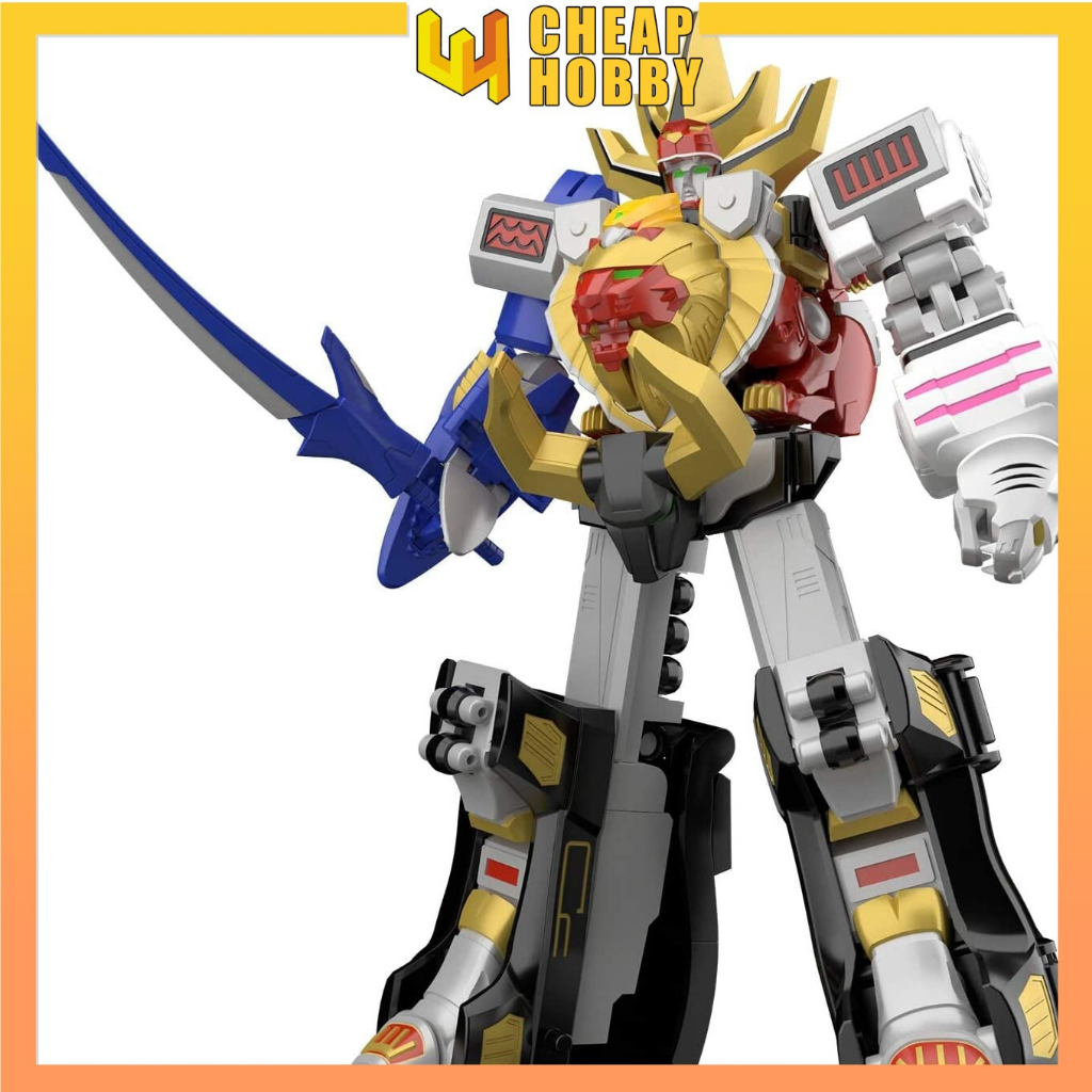 Mô Hình Lắp Ráp SMP [Shokugan Modeling Project] Hyakujuu Gattai Gao king siêu nhân gao | Shopee ...