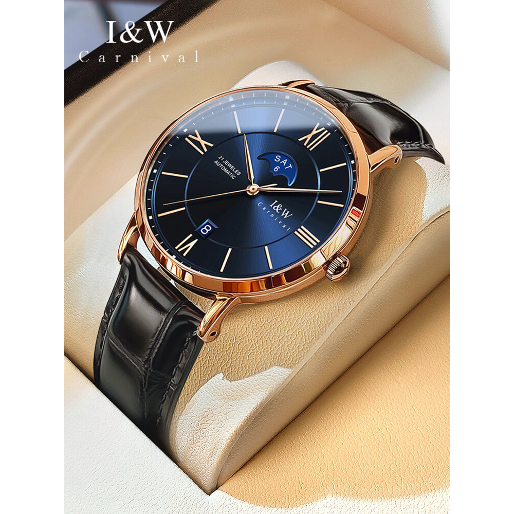 Đồng hồ nam chính hãng IW CARNIVAL IW528G-2 Kính sapphire ,chống xước ...