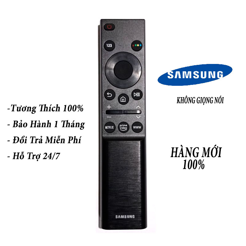 Điều Khiển Tivi Samsung Thẳng Không Giọng Nói Tương Thích Tất Cả Các