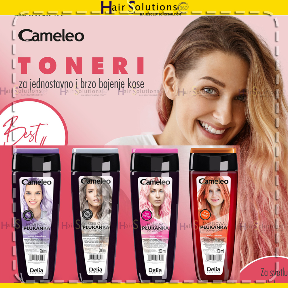 [Bill Đức] Toner dạng nước tạo màu, giữ màu tóc nhuộm Cameleo THUẦN ...