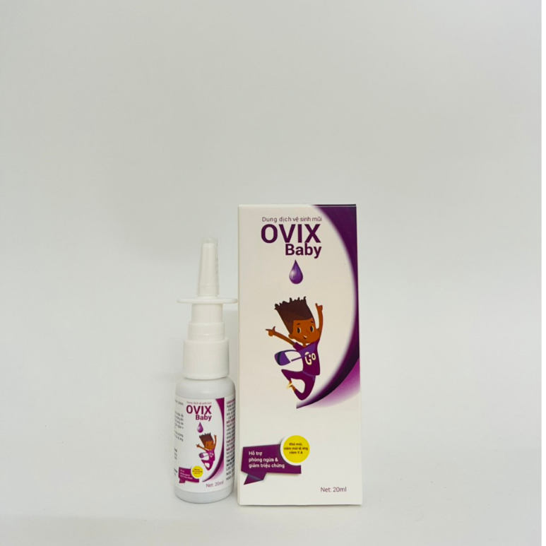 Ovix baby xịt dưỡng mũi ( 20ml ) | Shopee Việt Nam