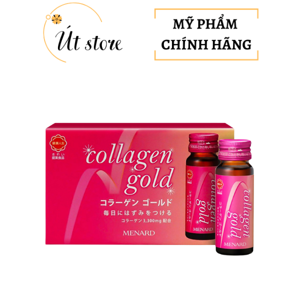 Nước uống Collagen Menard Collagen Gold hộp 10 chai - Út store | Shopee ...
