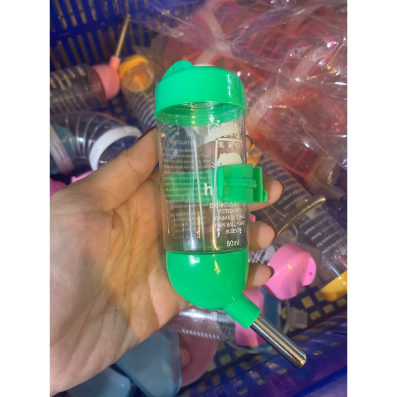 Bình uống nước cho hamster, chuột cảnh , nhím , sóc , thỏ và các dòng ...