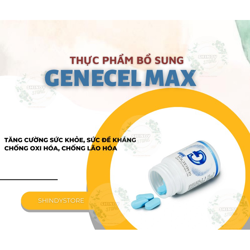 Viên uống GENECEL MAX ~ tăng cường sức đề kháng | Shopee Việt Nam