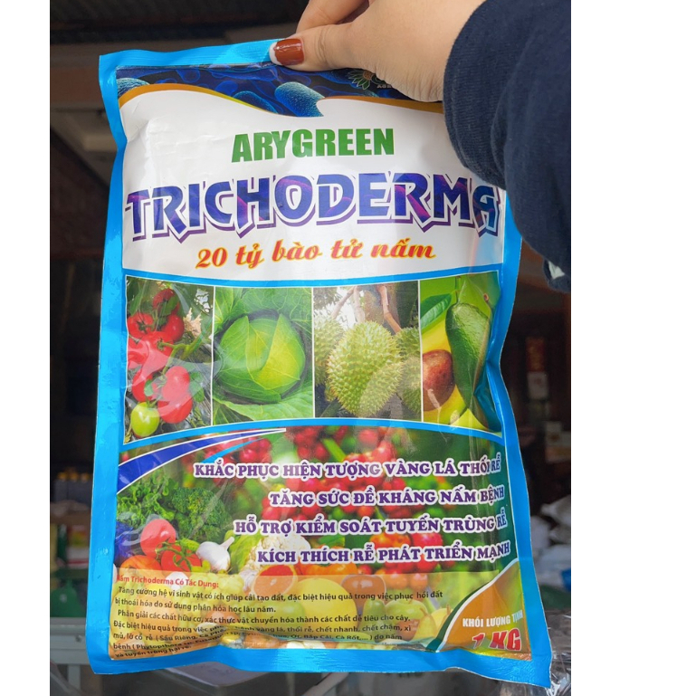 CHẾ PHẨM MEN VI SINH NẤM TRICHODERMA LOẠI 1KG | Shopee Việt Nam