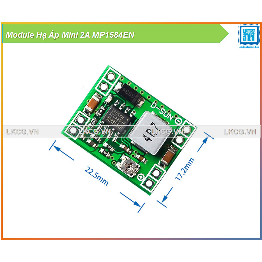 Module Hạ Áp Mini MP1584EN DC-DC 3A | Shopee Việt Nam