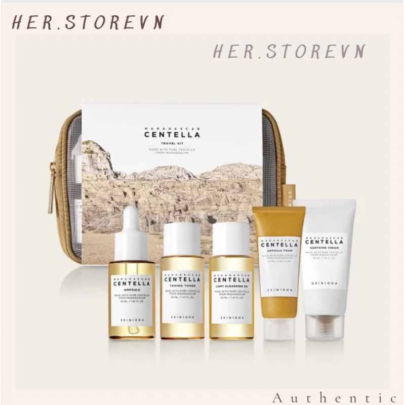 Set Dưỡng Da Mini Skin1004 Madagascar Centella Travel Kit 5 Món ...