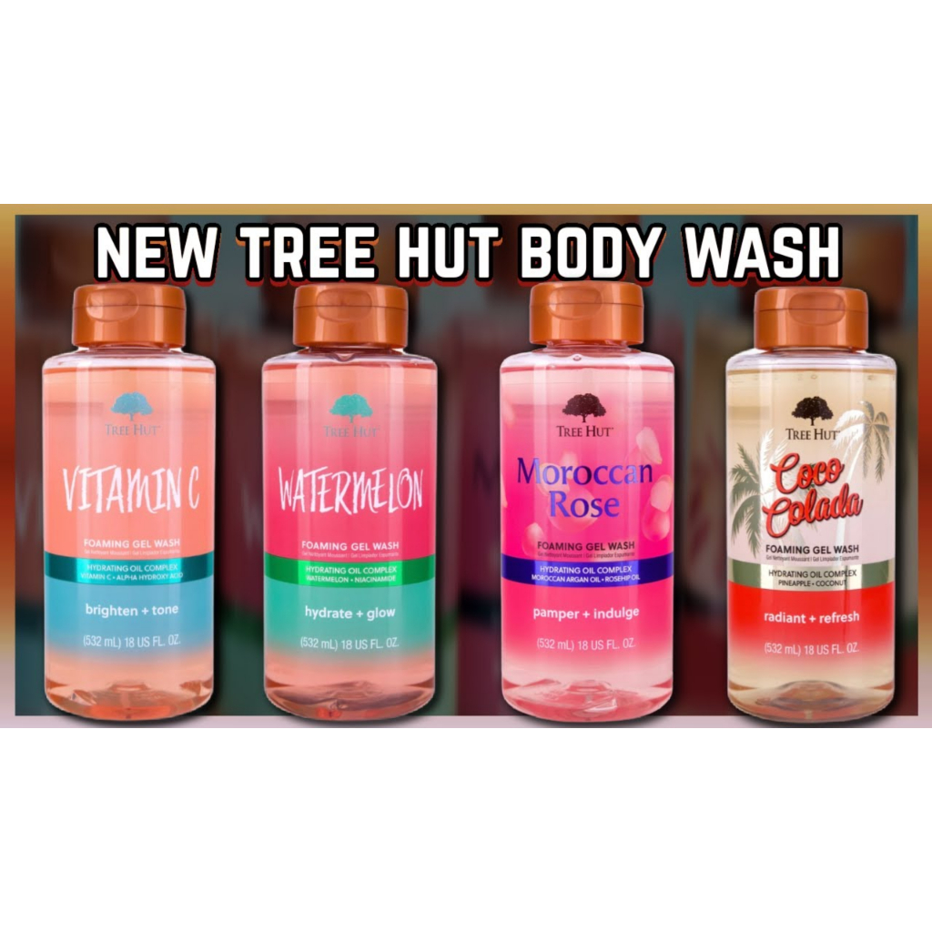 Gel tắm dưỡng thề Tree Hut Foaming Gel Wash chính hãng 532 ml - Gel tạo ...