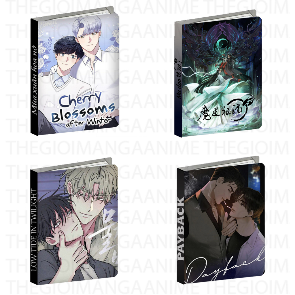 Album đựng card 19 days Dạ ký Jinx Low tide Vụng trộm không thể giấu Thiên quan Ma đạo binder A5 ...